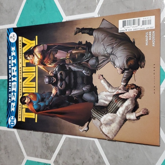 DC Comics | Other | Dc Comics 3 Dc Universe Rebirth Trinity 27 Z34 ...